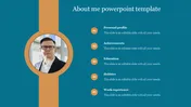 About Me PowerPoint Google Slides Templates