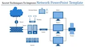 Explore Network PowerPoint Template Presentation Design