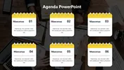 Todays Agenda PowerPoint and Google Slides Themes