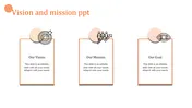 Vision And Mission PPT Presentations Template