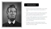 Abraham Lincoln PowerPoint and Google Slides Templates