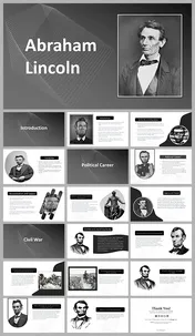 Abraham Lincoln PPT Template And Google Slides Themes