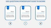 Question Design PPT Presentation Template and Google Slides