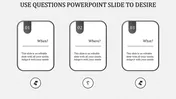 PowerPoint Questions Presentation Template & Google Slides