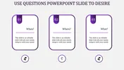 PowerPoint Questions Presentation Template & Google Slides