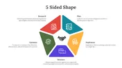 Use This 5 Sided Shape PowerPoint and Google Slides Themes