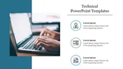 Try This Technology PowerPoint Templates-Four Nodes