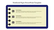Notebook Background PowerPoint And Google Slides Templates
