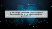 Technical Background PowerPoint and Google Slides Themes