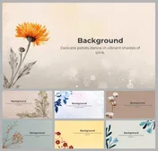 Pink And Blue Aesthetic PPT Google Slides Templates