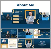 Explore About Me PowerPoint And Google Slides Template