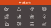 Get Work Icon PowerPoint Presentation Templates
