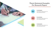 Best Thesis Examples PowerPoint Presentation Slide