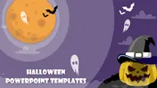 Halloween PowerPoint Animation Template-Cloud Design