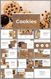 Cookie Google Slides and PPT Template For Presentation