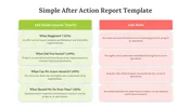 Simple After-Action Report PPT and Google Slides Themes