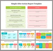 Simple After-Action Report PPT and Google Slides Themes