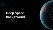 Space Background Images PPT Template and Google Slides