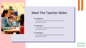 Meet Your Teacher PPT Presentation Template & Google Slides