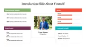About Me PowerPoint Google Slides Templates