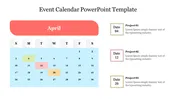 Calendar Infographic PPT Template and Google Slides