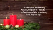 Advent PowerPoint Backgrounds Template and Google Slides
