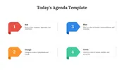 Todays Agenda PowerPoint and Google Slides Themes