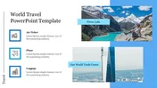 Camping PPT Template Slide For Travel Presentation