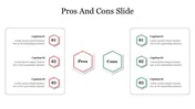 Download Pros And Cons PPT Slide Template Presentation