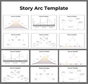 Area Graph Presentation Template Designs-Chart Model