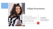 Free College PowerPoint Template and Google Slides
