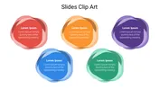 Creative PPT Template and Google Slides With Five Nodes