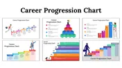 Career Progression Slide and Google Themes For Presentation