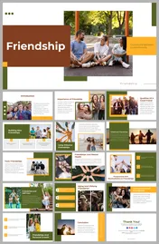 Friendship PPT Presentation and Google Slides Themes