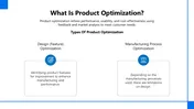 Product Optimization PowerPoint And Canva Template