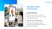D2C E commerce PowerPoint Presentation And Canva Template