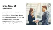 Related Party Transactions Template For PPT And Google Slides