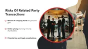 Related Party Transactions Template For PPT And Google Slides
