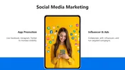 Mobile App Marketing PPT Presentation And Canva Template