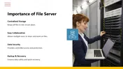 File Server PowerPoint Presentation And Canva Template