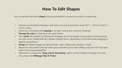 E Commerce Workflow Presentation And Canva Template