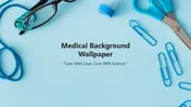 Medical Background Wallpaper PowerPoint And Canva Template