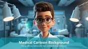 Medical Cartoon Background PowerPoint And Canva Template