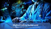 Medical Coding Background PowerPoint And Canva Template