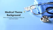 Medical Theme Background PowerPoint And Canva Template