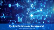 Medical Technology Background PowerPoint And Canva Template