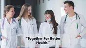 Medical Group Background Presentation And Canva Template