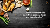 Food Background Wallpaper PowerPoint Canva Template