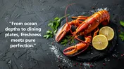 Sea Food Background PowerPoint And Canva Template
