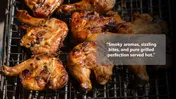 Grill Food Background PowerPoint And Canva Template